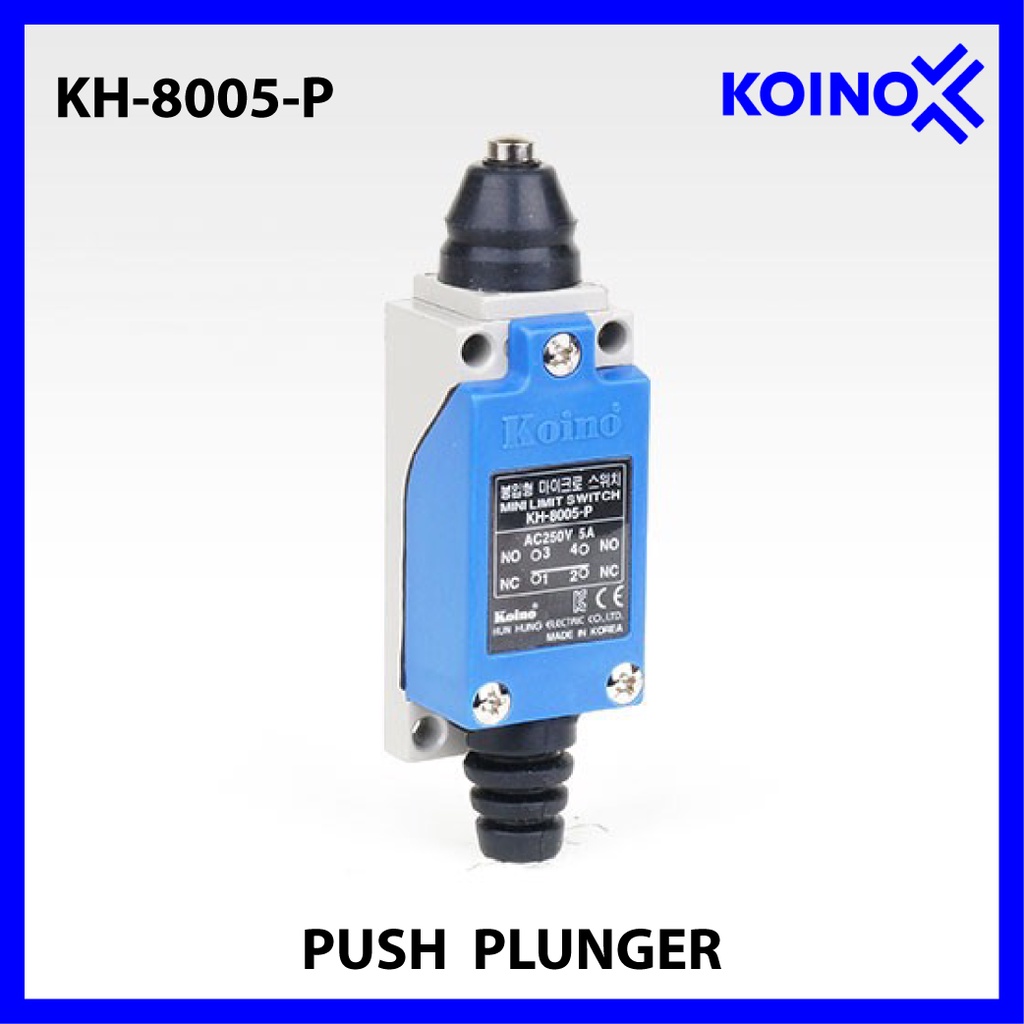 KOINO KH-8005 MINI LIMIT SWITCH ( ADJUSTABLE ROLLER LEVER / PUSH ...