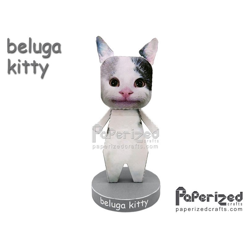Beluga cat paper model | Shopee Malaysia