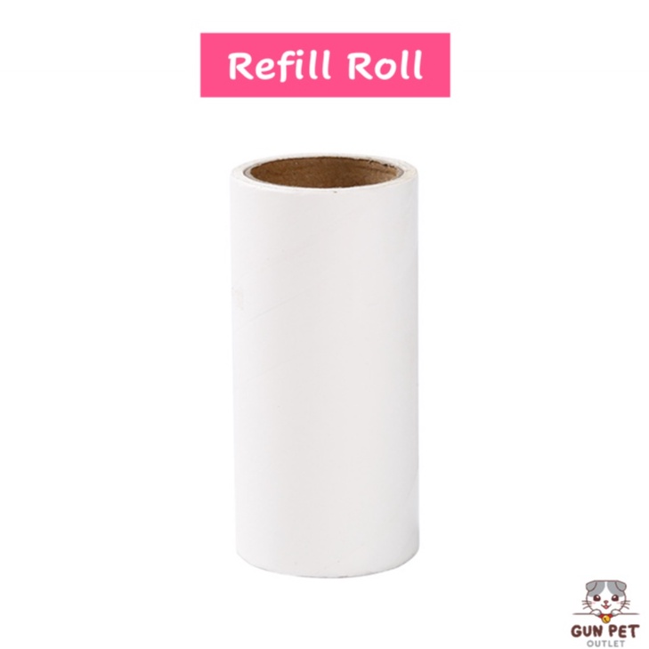 GUN PET Reusable Sticky Lint Roller Paper / Hair Pet Fur Remover Dust ...