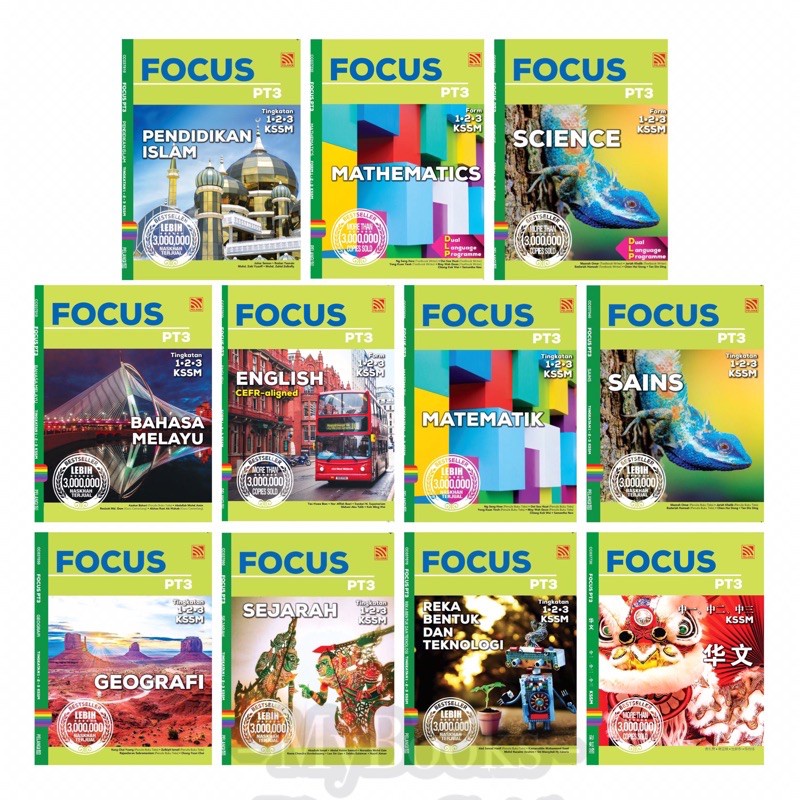 Buku rujukan [MBO] FOCUS KSSM PT3 2020 ( Pelangi ) | Shopee Malaysia