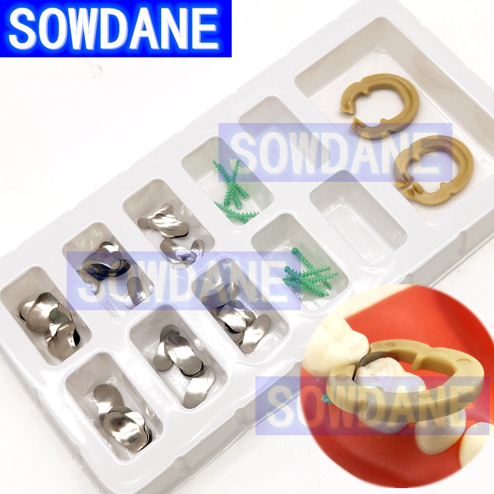 Dental Sectional Matrix System Metal Matrices Bands Sectional Contoured ...