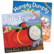 Humpty Dumpty/Little Engine - An Amazing 2-in-1 Book | Shopee Malaysia