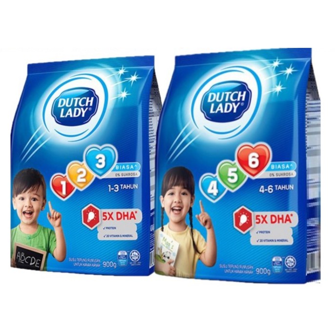 Dutch Lady 123 , 456 ASLI / MADU 850G / DUTCH BABY 0-12BULAN / 6-18BULAN | Shopee Malaysia
