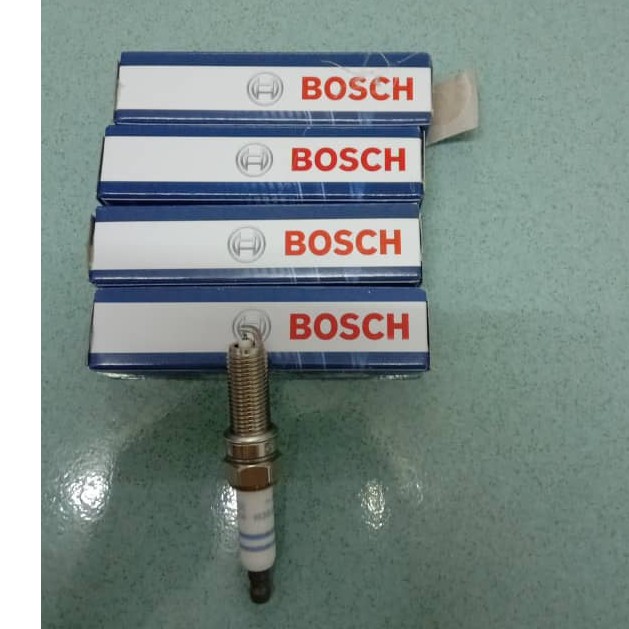 0242135509 1 SET 4 PCS BOSCH SPARK PLUG YR7MPP33 Mercedes Benz M272 ...