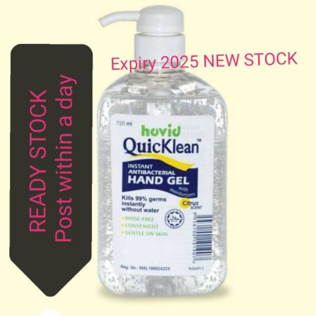 (Ready Stock) Hovid Quicklean Instant Antibacterial hand sanitizer ...