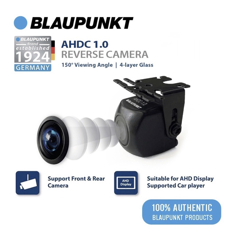 Blaupunkt AHD Car Reverse Camera AHDC-1.0 | 150° Viewing Angle | 4 ...