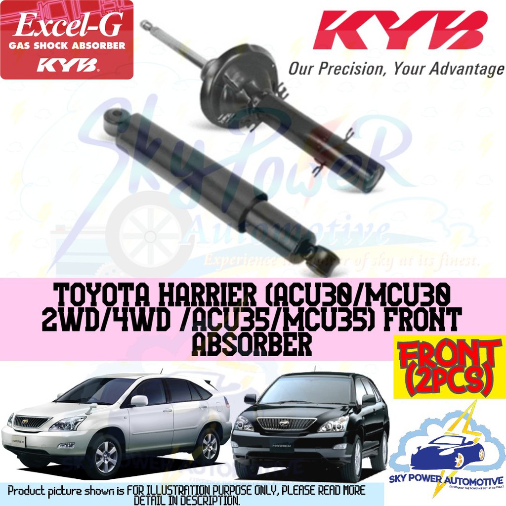 TOYOTA HARRIER (ACU30/MCU30 2WD/4WD/(ACU35/MCU35) KAYABA (KYB) EXCEL-G ...