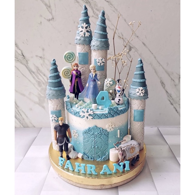 (Ready stock )Frozen cake topper set of 6 | Shopee Malaysia