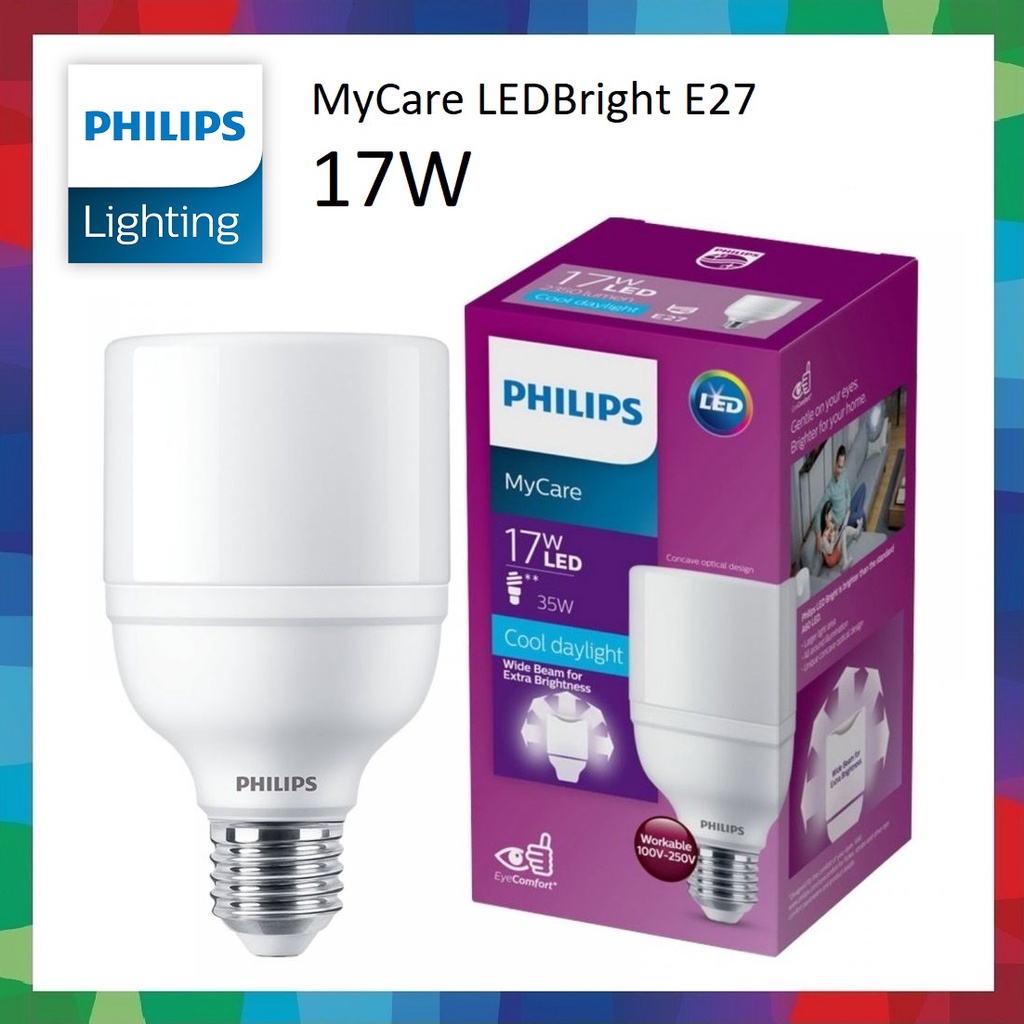 Philips 13W 15W 17W LED Bright Bulb E27 LED BULB Bright Boost / Mentol ...