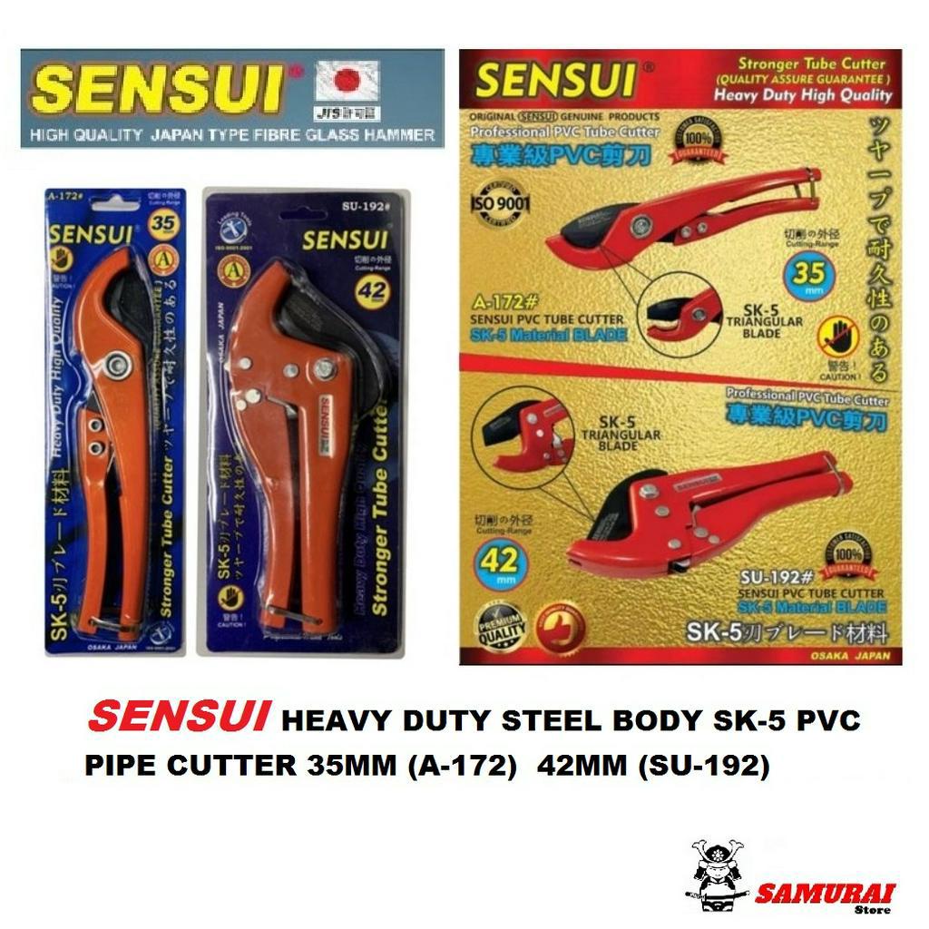 (100% ORIGINAL) SENSUI HEAVY DUTY STEEL BODY SK-5 PVC PIPE CUTTER 35MM ...