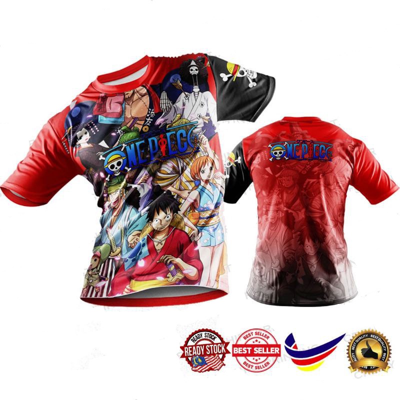 Tshirt Sublimation OnePiece Limited Edition 2021 | Plus Size ...
