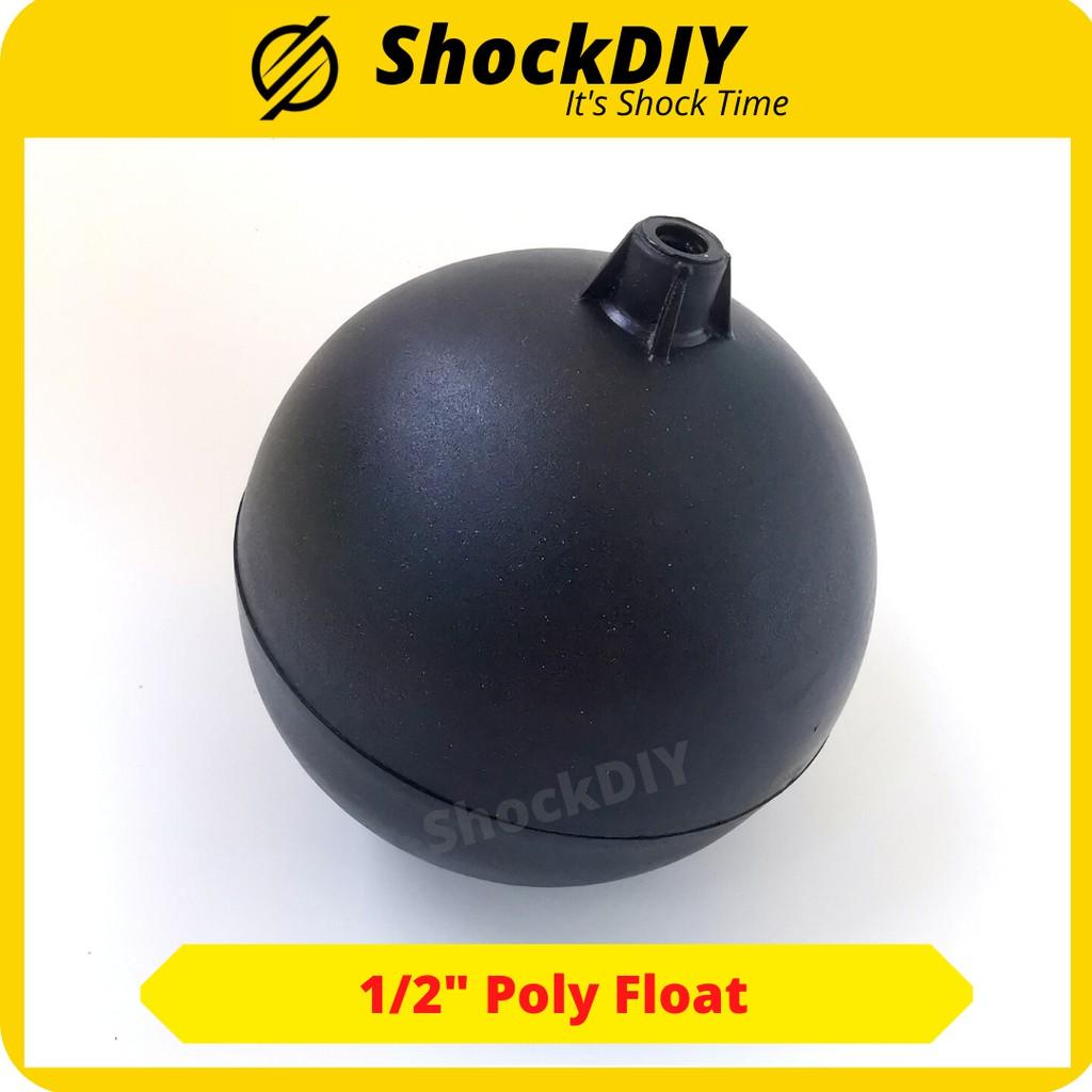 1/2" Poly Float Ball / Toilet Cistern Inlet Float Valve Ball / Bola ...