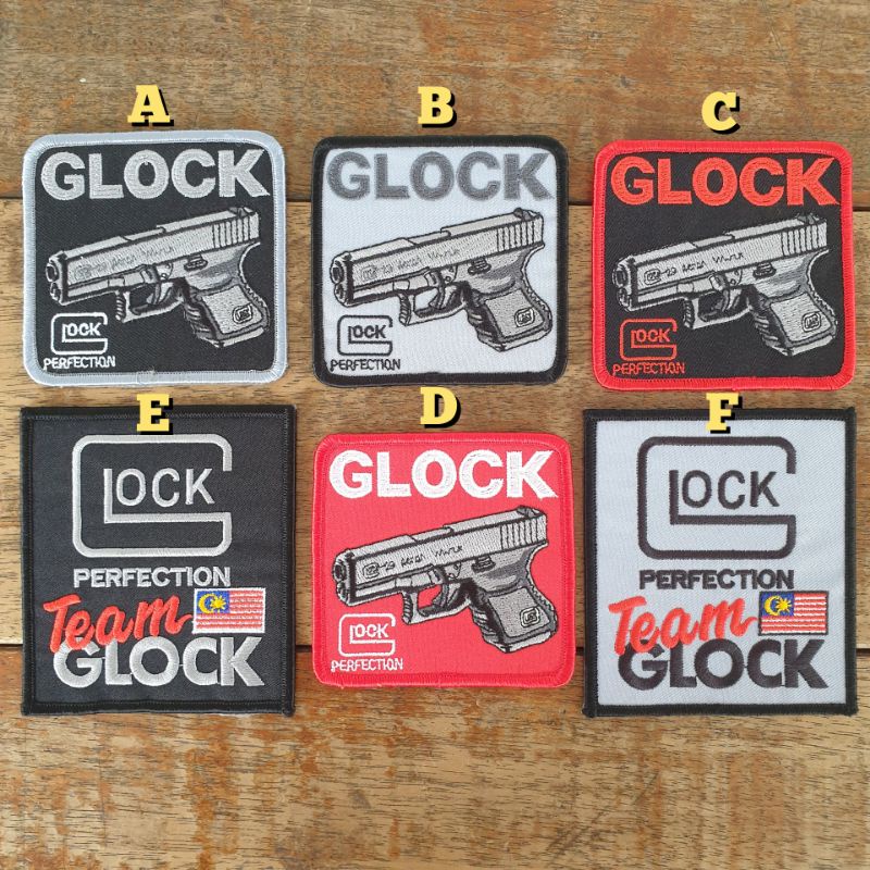 GLOCK embroidery patches 01 (ready stock) | Shopee Malaysia