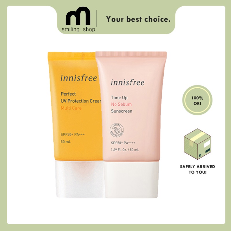 💙Buy 1 get 1 free💙Innisfree Intensive Triple Shield Sunscreen SPF50/PA++50ml/Innisfree Tone Up ...