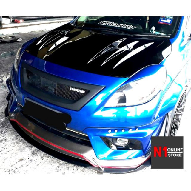 Nissan Almera 2013 Fibreglass Front Grille | Shopee Malaysia