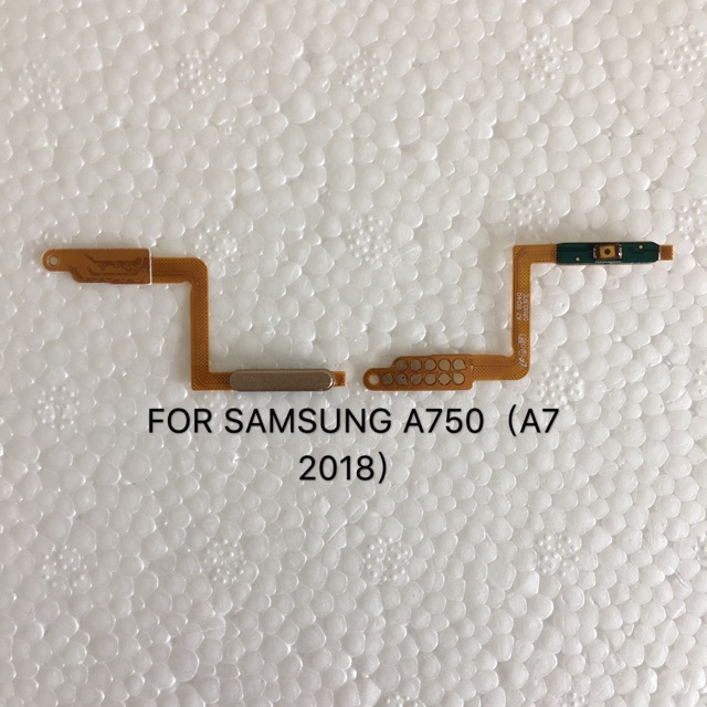 FOR SAM A750（GALAXY A7 2018）ORIGINAL ON OFF RIBBON+FINGERPRINT BUTTON ...