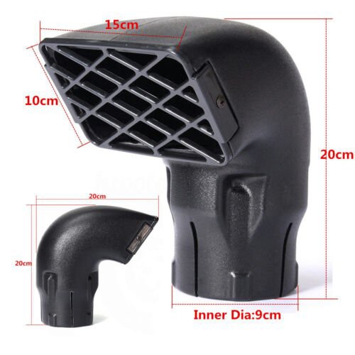 Universal 4x4 Snorkel Head Vehicle Intake Ram 3.5 INCH 88MM | Shopee ...