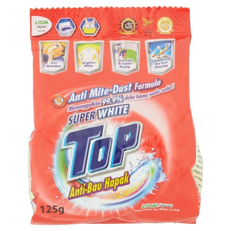 Top Powder Detergent Super White / Super Colour (100g) | Shopee Malaysia