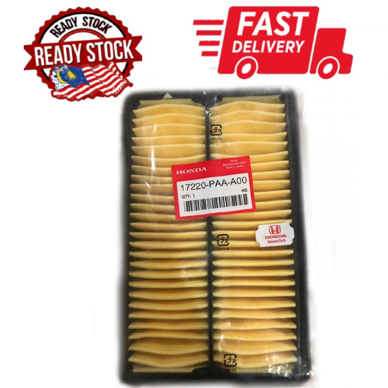 HONDA ACCORD S84,S86 AIR FILTER 17220-PAA-A00 | Shopee Malaysia