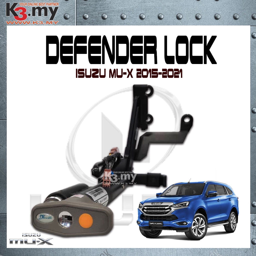 Isuzu MU-X 2015-2021 Start Defender Pedal Lock- Auto (Key Start ...