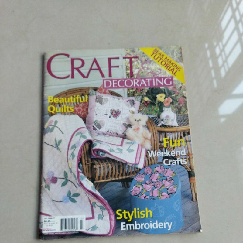 Buku DIY Kait,buku sulaman manik labuci,buku kain felt,buku stocking ...