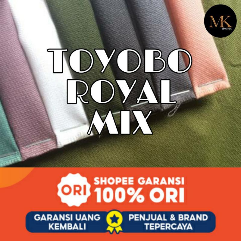 KATUN Toyobo Royal Mix Cotton Fabric Original Toyobo Fodu Premium Meter ...