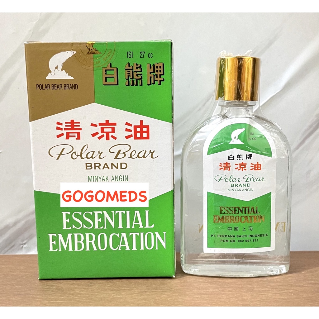 Polar BEAR BRAND ESSENTIAL EMBROCATION BEAR Wind Oil 27CC | Shopee Malaysia