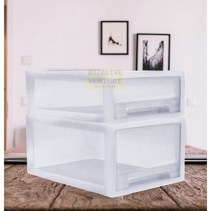 Betteware Stackable Transparent Drawer Desk Organizer | A4 Paper Drawer ...