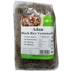 New Stock 🌺LOHAS🌺Adan Black Rice Vermicelli 黑糙米米粉 300gm | Shopee Malaysia