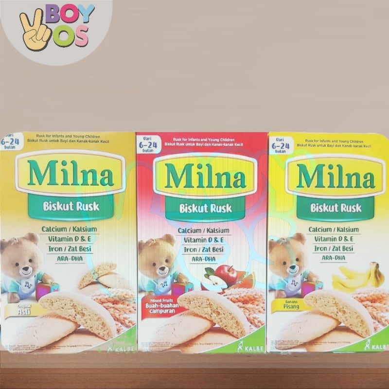 Milna Baby Biscuit Assorted Variance (260g) | Shopee Malaysia