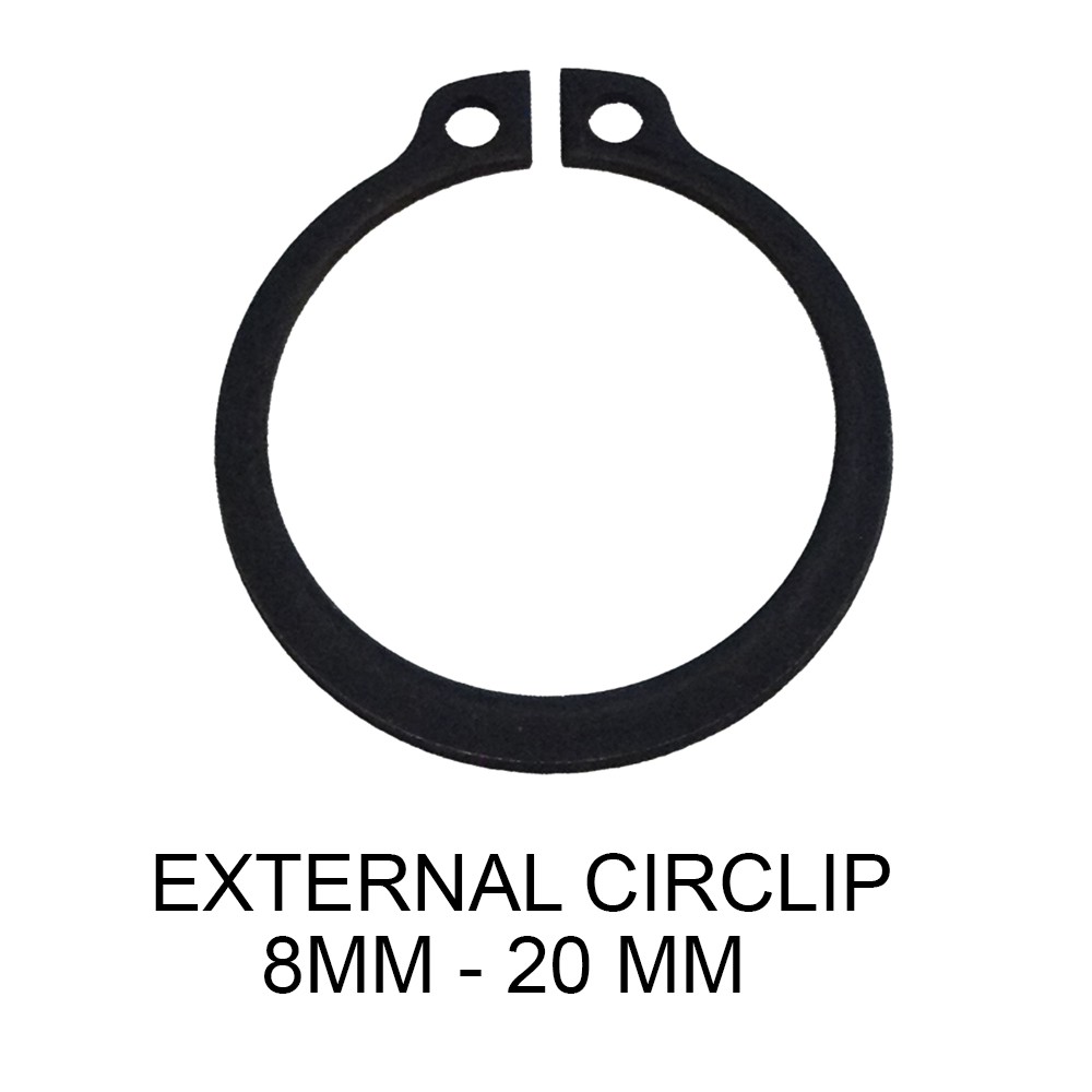 [READY STOCKS] EXTERNAL CIRCLIP 8MM - 20MM (SELL IN PCS) | Shopee Malaysia