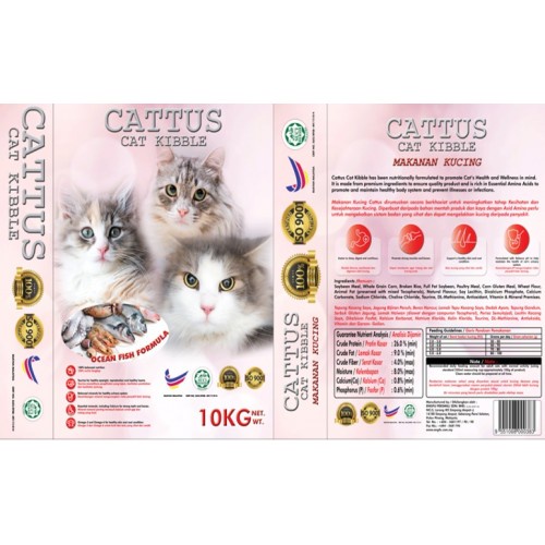 CATTUS CAT FOOD WITH MILK 10KG | Shopee Malaysia