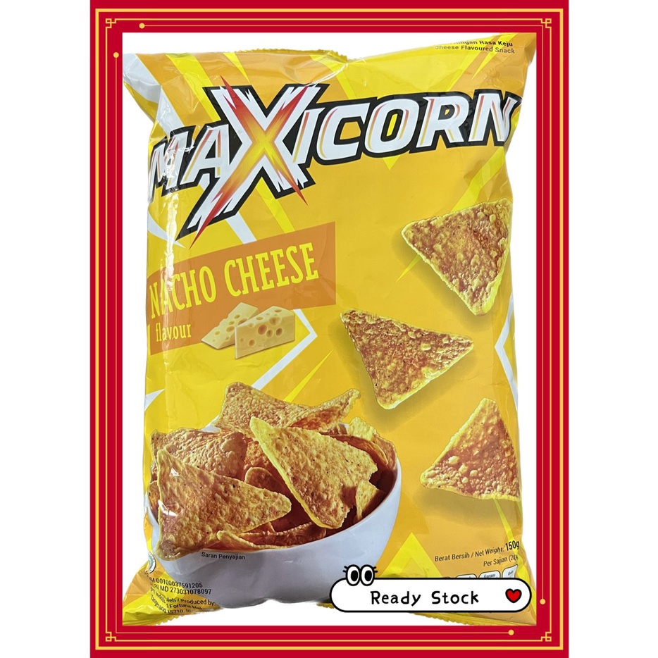 MAXICORN BARBECUE/NACHO CHEESE/ROASTED CORN 150gm | Shopee Malaysia