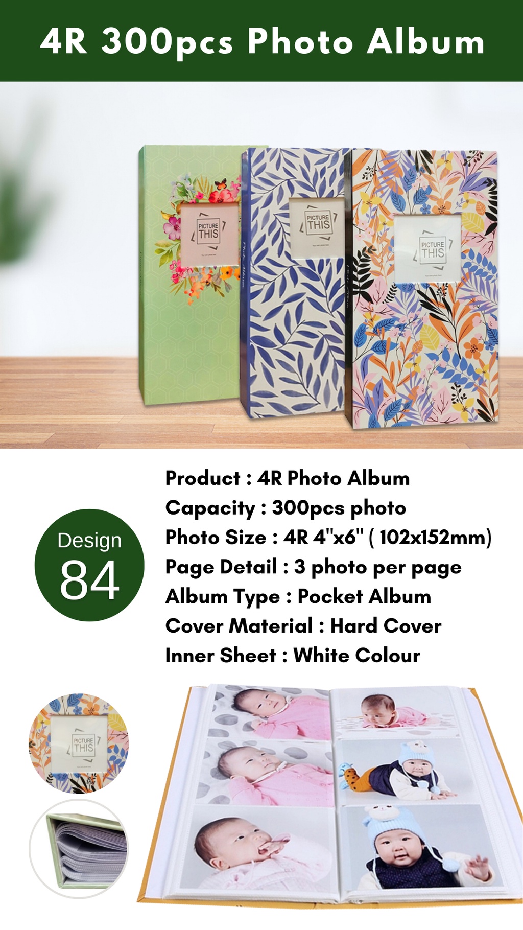 Photo Album 4R (300pcs)Ready Stock | Shopee Malaysia