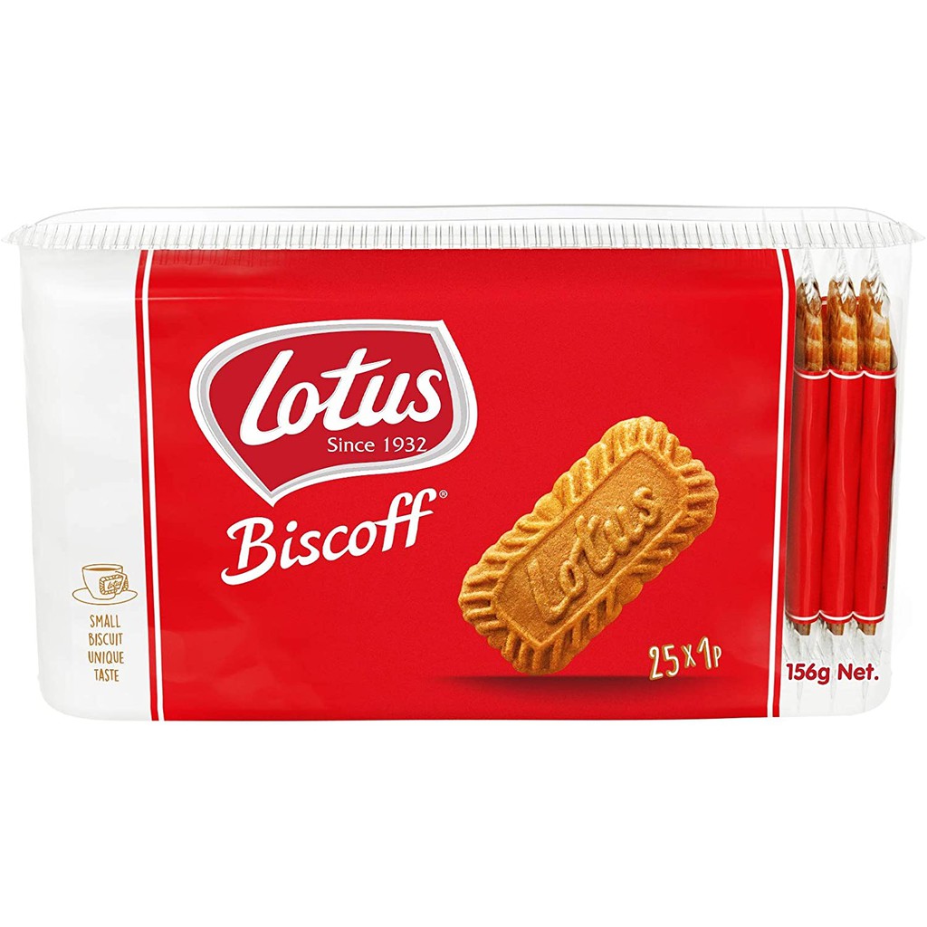 Lotus Biscoff Caramel Biscuit 25P 156g | Shopee Malaysia
