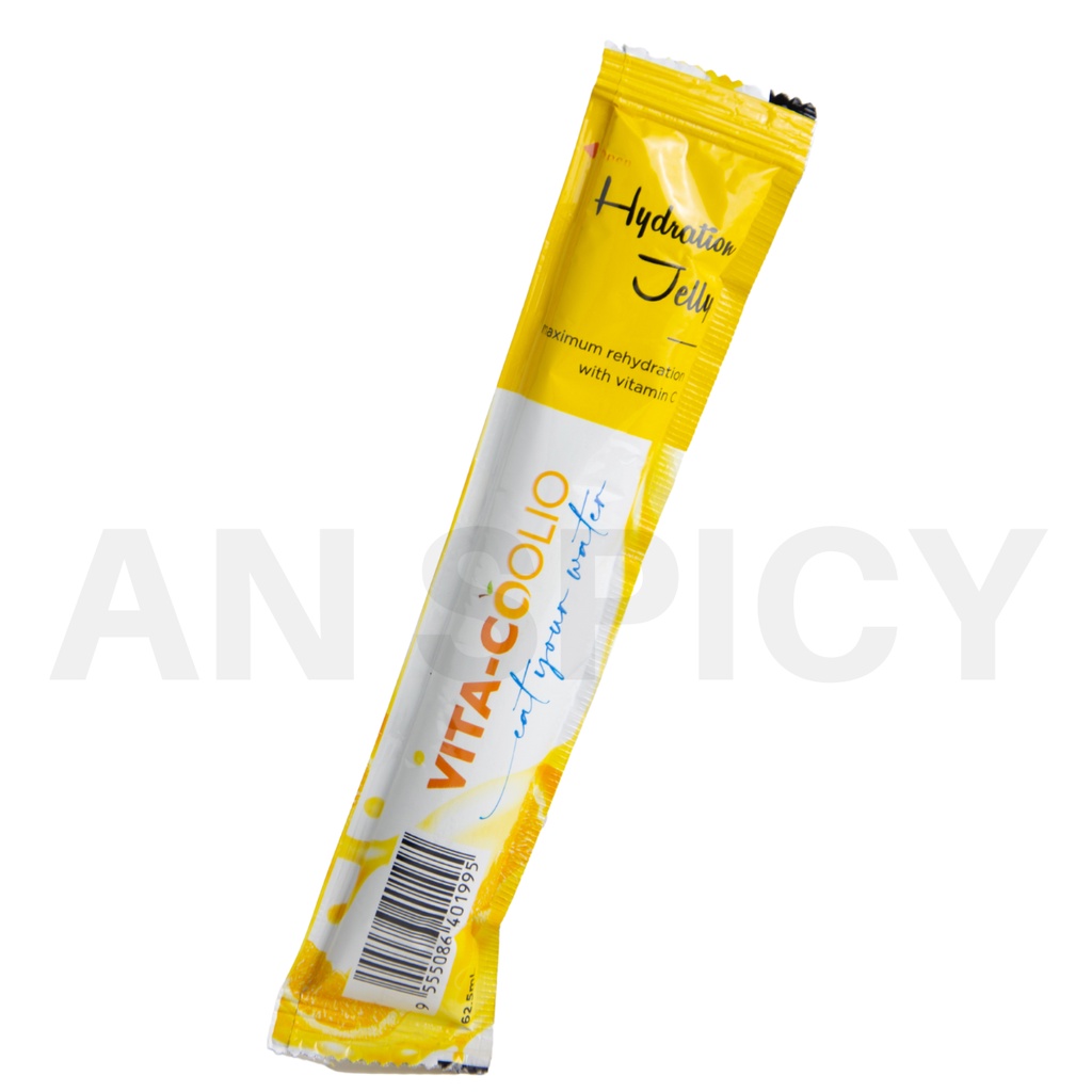 VITA-COOLIO Hydration Jelly / Vitamin C / 62.5ml x 16 tubes (Halal ...