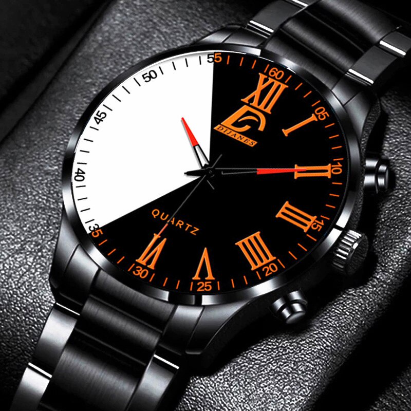 New Style Stainless Steel Watch Men's Casual Fashion Yin Yang DIJANES ...