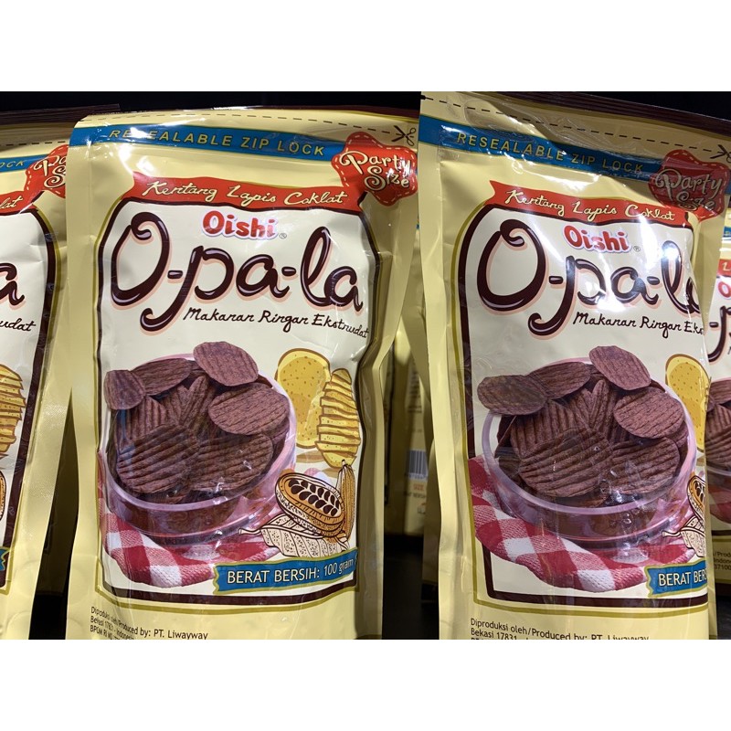 Halal Oishi Opala Chocolate Chips 巧克力薯片 | Shopee Malaysia