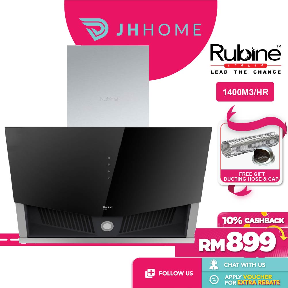 Rubine 1400m³/hr Cooker Hood Kitchen Chimney Hood Range Hoods RCH-MARK ...