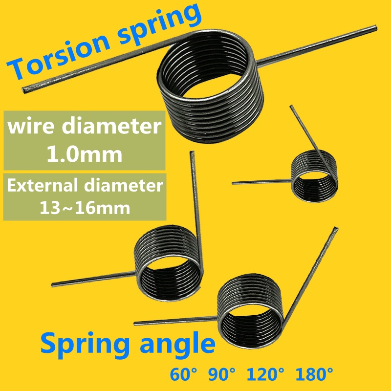 [WSYS] V-shaped Spring (Torque Spring Wire Diameter 1.0mm, Outer ...