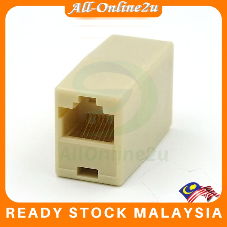 RJ45 straight-through CAT5 8P8C Network Cable Adapter Extender Adapter ...