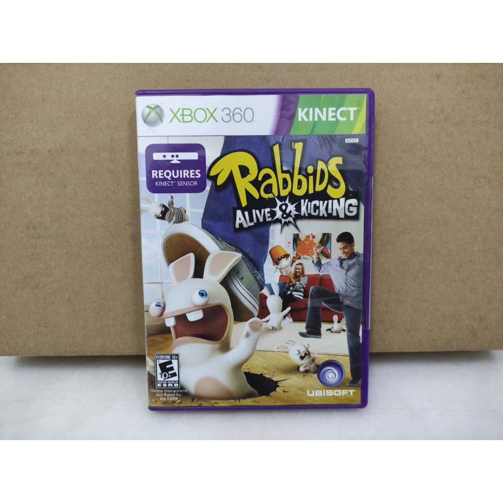(Used) Xbox 360 Rabbids Alive & Kicking - Kinect Requires | Shopee Malaysia
