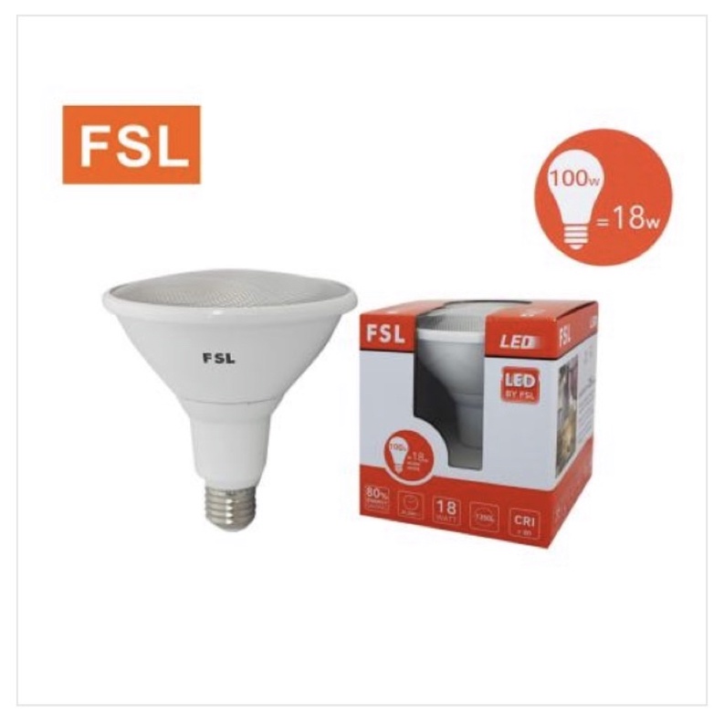 FSL LED PAR38 18W PAR Bulb Mentol Lampu | Shopee Malaysia