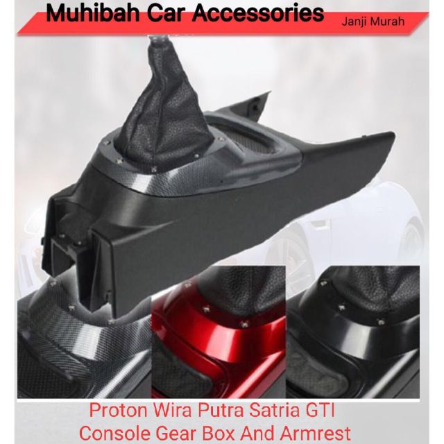 Proton Wira Satria Putra GTI Armrest And Console Gear box | New ...