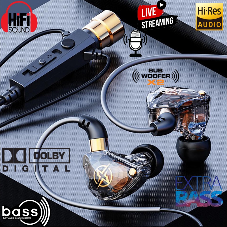 Smart Earphone with Microphone 2025 New Tech Earbud Mic-Earphone HiFi ...