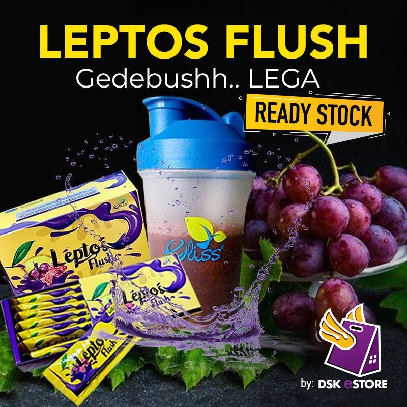 Leptos Flush - JUS BERAK - Kempis Perut, cuci sisa makanan dalam Usus ...