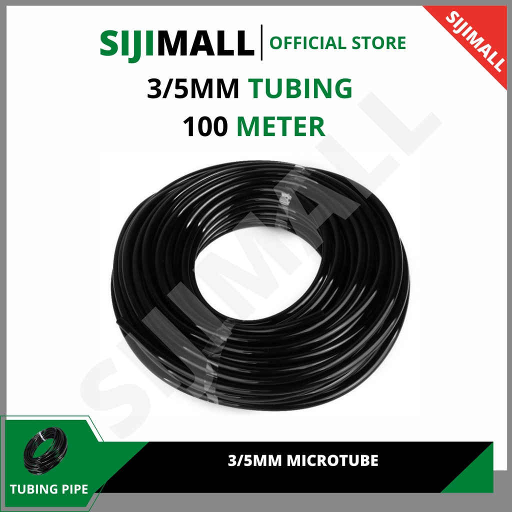 1roll tubing 3/5mm, panjang 100 meter, HIGH QUALITY PVC, fertigasi ...