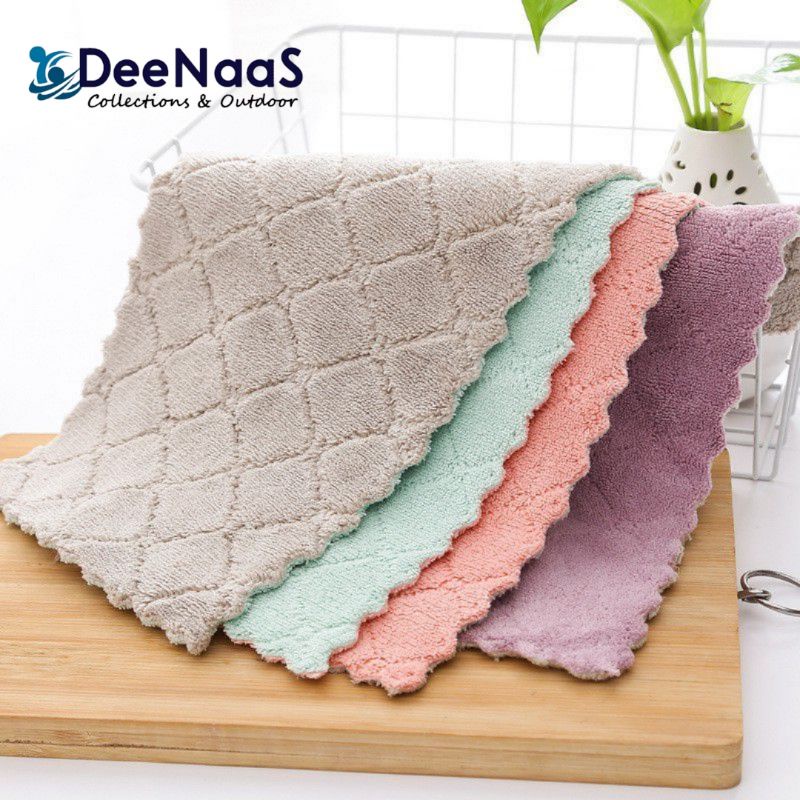 Kain Lap Super Absorbent Microfiber Cleaning Cloth Hand Washing Cloth ...