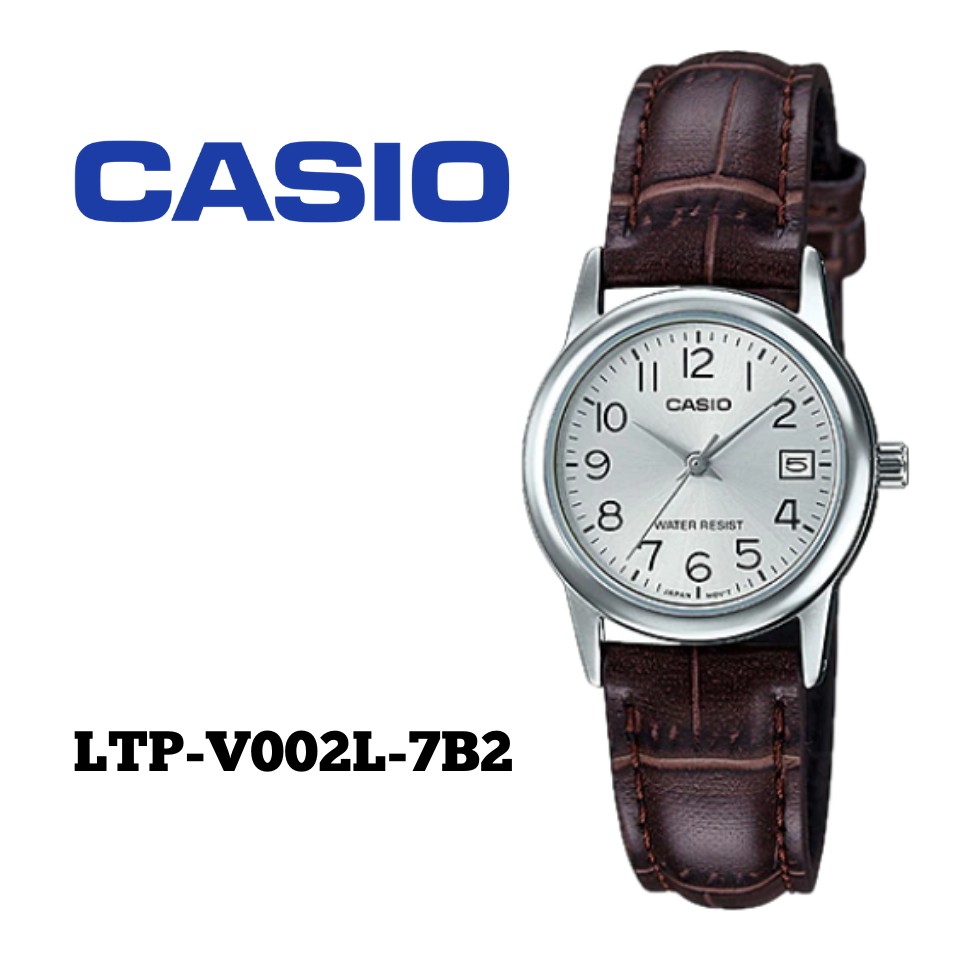 Casio Analog Ladies Watch LTP-V002L | Shopee Malaysia