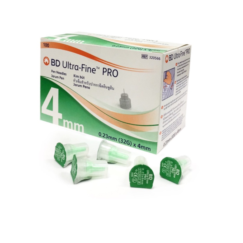 BD Ultra-Fine Nano Pro Pen Needle 32G x 4MM x 100S | Shopee Malaysia